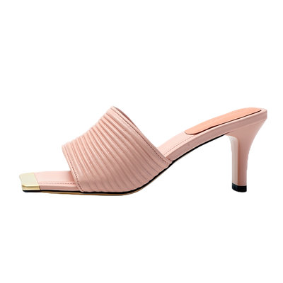 abkerloo舒适高跟软底高跟凉鞋