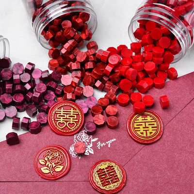 火漆章蜡粒婚庆请柬信封封印