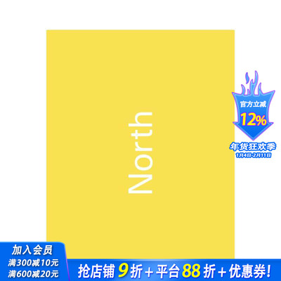 【现货】伦敦North设计工作室：视觉作品精选 North: Extracts from visual identities 原版英文字体图案标志设计 正版进口书