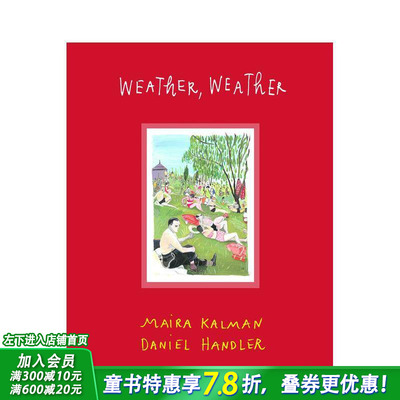 【现货】天气,天气 Weather, Weather英文儿童绘本原版图书进口书籍Daniel Handler