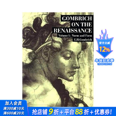 【预售】贡布里希论文艺复兴：规范与形式(第 1 卷) Gombrich on the Renaissance 原版英文艺术画册画集 正版进口书