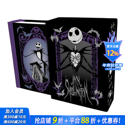 【现货】圣诞夜前的噩梦：骷髅杰克小书 Nightmare Before Christmas: The Tiny Book of Jack Skellington 原版英文正版进口书籍