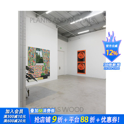 【现货】英文原版 乔纳斯·伍德：植物和动物 Jonas Wood: Plants and Animals  艺术 正版进口书籍画册 善优图书