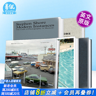 【现货】史蒂芬·肖尔：不寻常之地【多册摄影集选拍】Stephen Shore: Uncommon Places: The Complete Works 英文艺术正版进口书