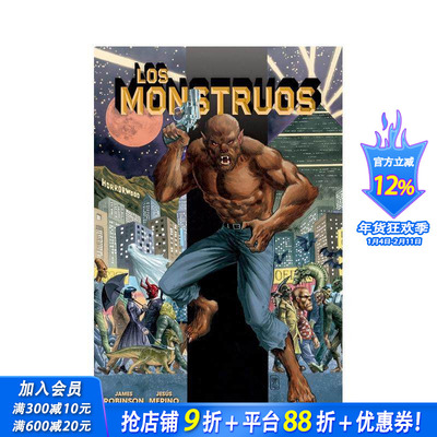 【预售】怪物们 Los Monstruos 原版英文漫画书 正版进口书