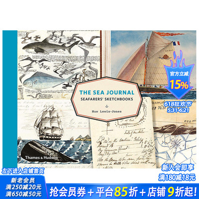 【现货】英文原版  航海日志:海员写生簿 The Sea Journal: Seafarers’Sketchbooks 英文社会科学进口原版书籍 善优图书