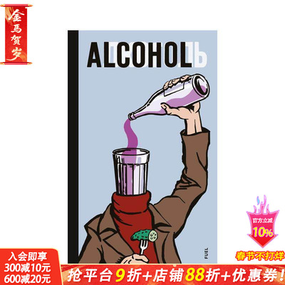 【现货】英文原版 酒精:苏联的反酗酒海报Alcohol: Soviet Anti-Alcohol Posters 英文平面设计 正版进口 善优图书
