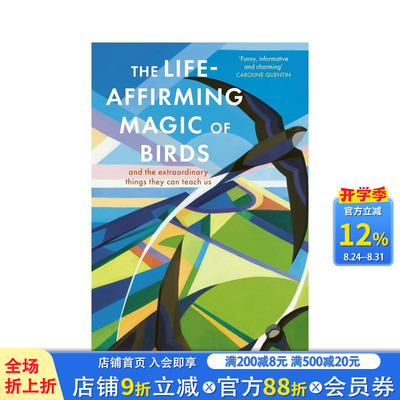 【预售】鸟类的生命力：以及它们能教会我们的非凡之事 The Life-Affirming Magic of Birds 原版英文社会科学 正版进口书