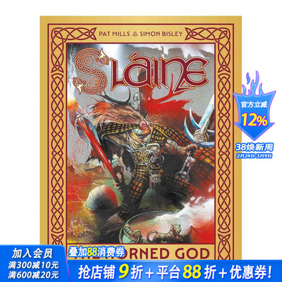 【现货】杀戮:有角之神 周年纪念版 Slaine: The Horned God - Anniversary Edition 原版英文漫画书 正版进口书