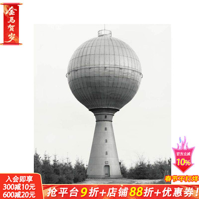 【预售】英文原版 贝歇夫妇：工业建筑美学摄影 Bernd & Hilla Becher 摄影师艺术 正版进口图书画册 善优图书