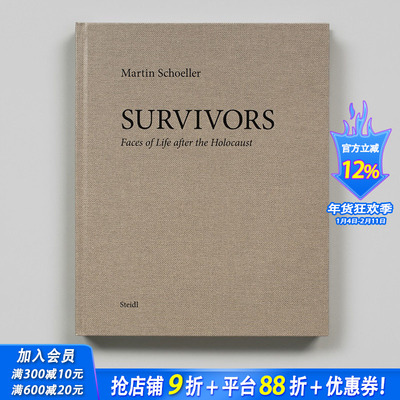 【预售】马丁舍勒：幸存者 大屠杀后的生活面面观 Martin Schoeller: Survivors 原版英文摄影作品集 正版进口书
