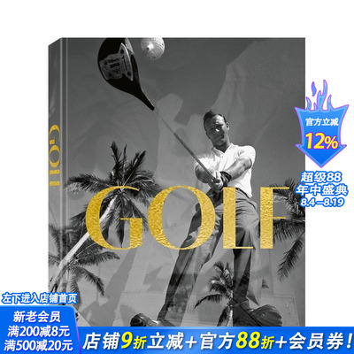 【预售】高尔夫之书：致敬高尔夫目的地、装备与偶像The GOLF Book:A Tribute to Golf’s Finest Destinations英文运动正版进口书