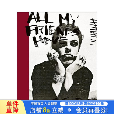 【预售】众友皆散 All My Friends Have Deserted 原版英文摄影作品集肖像 正版进口书