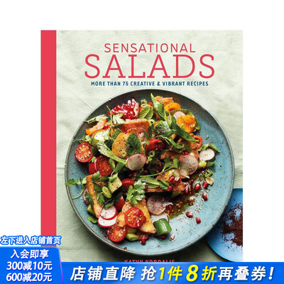 【预售】绝妙沙拉 Sensational Salads 原版英文餐饮生活美食 正版进口书