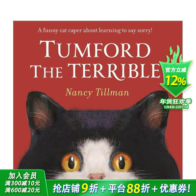 【预售】可怕的塔姆福德 Tumford the Terrible 英文儿童插画科普绘本 进口童书