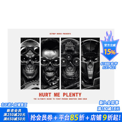 【预售】枪火纵横：2003-2010 苐一人称射击游戏指南 Hurt Me Plenty 英文艺术插画原画设定集 收录多款经典和冷门PC 正版进口书