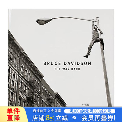 【预售】布鲁斯·戴维森：归途  玛格南纪实大师 Bruce Davidson: The Way Back 原版英文摄影作品集 正版进口书