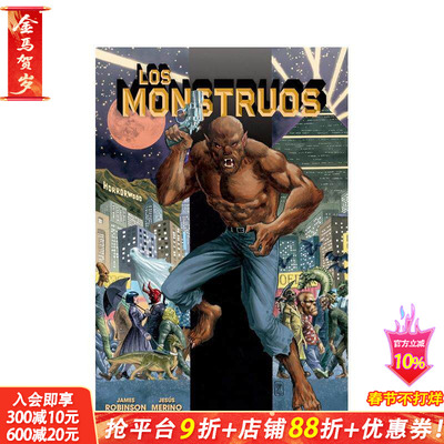【预售】怪物们 Los Monstruos 原版英文漫画书 正版进口书