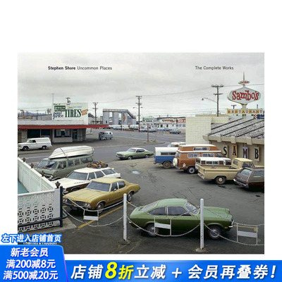【现货】史蒂芬·肖尔：不寻常之地【多册摄影集选拍】Stephen Shore: Uncommon Places: The Complete Works 英文艺术正版进口书