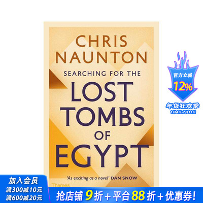 【现货】寻找埃及失落的坟墓 Searching for the Lost Tombs of Egypt 原版英文人文历史 正版进口书