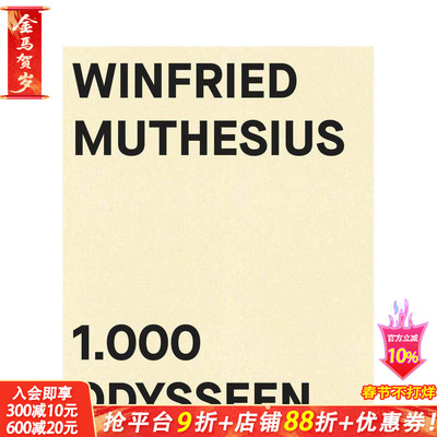【预售】摄影师Winfried Muthesius Winfried Muthesius: 1.000 Odysseen 原版英文摄影 正版进口图书