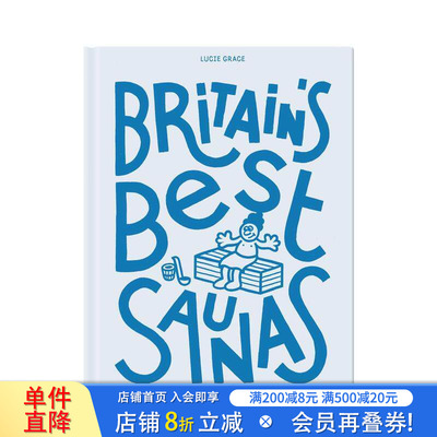 【预售】英国桑拿指南 Britain's Best Saunas 原版英文旅行 正版进口书