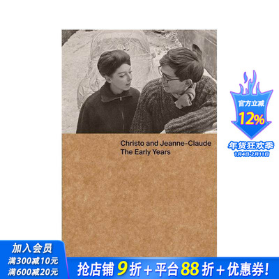 【预售】克里斯托和克劳德:早年 Christo and Jeanne-Claude: The Early Years 原版英文文学传记 正版进口书