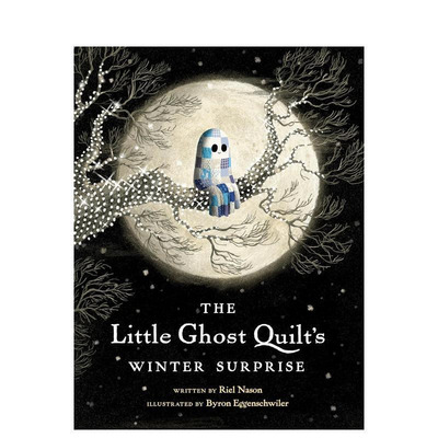 【预售】小幽灵被子的冬日惊喜 Little Ghost Quilt's Winter Surprise 精装英文儿童插画故事绘本 进口童书