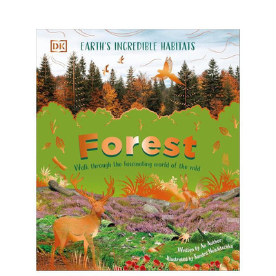 【预售】【不可思议地球栖息地】森林 【Earth's Incredible Habitats】Forest 精装英文儿童插画科普绘本 进口童书