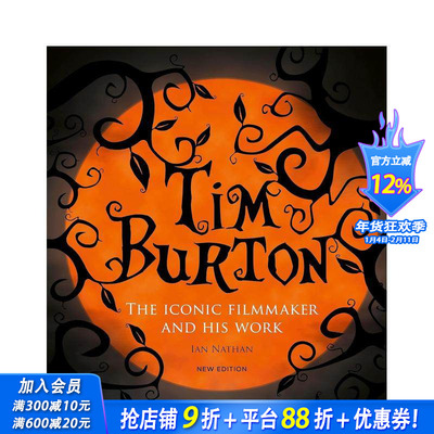 【预售】蒂姆·波顿 【Iconic Filmmakers】Tim Burton 原版英文生活 正版进口图书