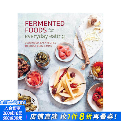 【预售】日常发酵食物：简易美味食谱 Fermented Foods for Everyday Eating 原版英文餐饮生活美食 正版进口图书