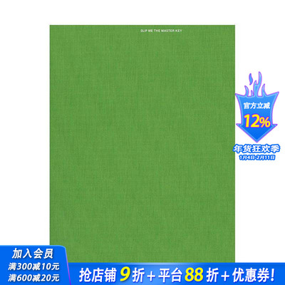 【预售】递我万能钥匙 托马斯·普赖尔 Slip Me the Master Key-Thomas Prior 原版英文摄影作品集 正版进口书