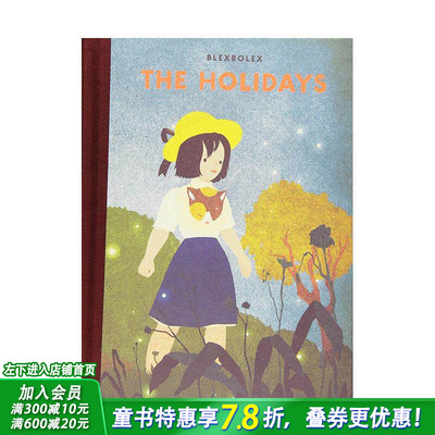 【现货】【法国插画师Blexbolex】假期 The Holidays 原版英文插画绘本 进口英语儿童故事书 善优图书