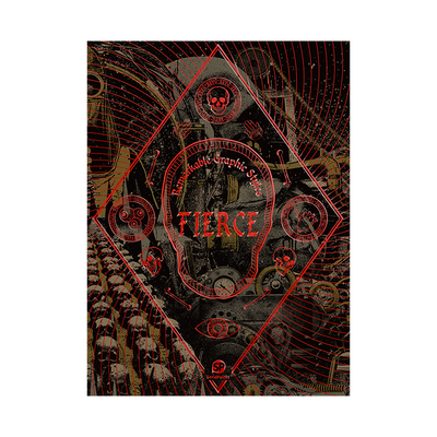 【现货】【送字体海报】设计五感：恶 Remarkable Graphic Styles-FIERCE 平面设计 美学设计 英文原版图书书籍 Sendpoints