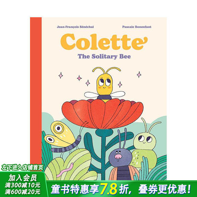 【现货】孤独的小蜜蜂科莱特 Colette: The Solitary Bee 英文儿童插画故事绘本 进口童书