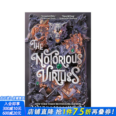 【预售】臭名昭著的美德 The Notorious Virtues 奇幻惊悚小说 原版英文文学小说 正版进口书