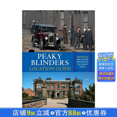 【预售】英文原版 《浴血黑帮》电视剧指南 Peaky Blinders Location Guide 生活意趣 正版进口书籍 善优图书
