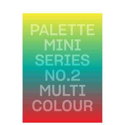 【预售】【迷你调色板系列PALETTE mini】02:五彩缤纷Multicolour 专色对比高亮色调印刷平面设计案例作品集victionary图书