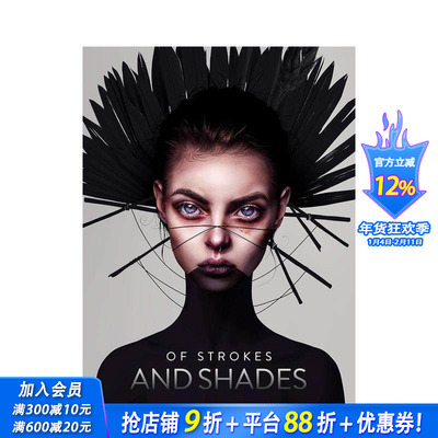 【现货】英文 笔触与阴影：劳拉-H-鲁宾艺术插画集 Strokes&Shades:The secrets of digital art by Laura H. Rubin 进口书