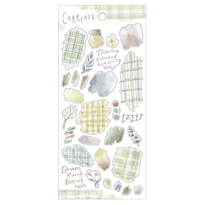 mindwave贴纸水彩格子系列