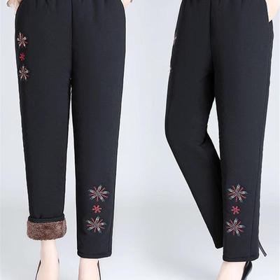 老年人方便穿脱棉裤适合老人穿的防寒裤外穿妈妈保暖裤易穿脱奶