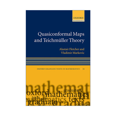 英文原版 Quasiconformal Maps and Teichmuller Theory 拟共形变换与Teichmüller理论 牛津数学研究生教材 精装 英文版 进口英语