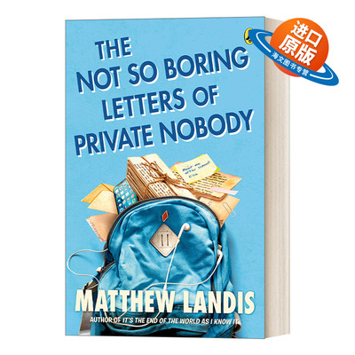 英文原版 The Not So Boring Letters of Private Nobody 那些不那么无聊的私人信件 儿童历史小说 英文版 进口英语原版书籍