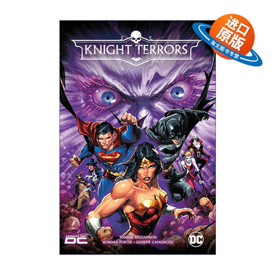 英文原版 Knight Terrors 恐怖骑士 骑士惊魂 DC漫画 蝙蝠侠 超人 精装 Joshua Williamson 英文版 进口英语原版书籍