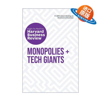 英文原版 Monopolies and Tech Giants 垄断与科技巨头 哈佛商业评论洞察商业的未来 英文版 进口英语原版书籍