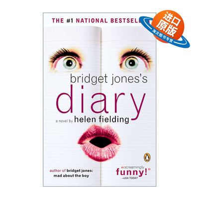 英文原版小说 Bridget Jones's Diary 单身日记 同名电影原著 Helen Fielding 英文版 进口英语原版书籍