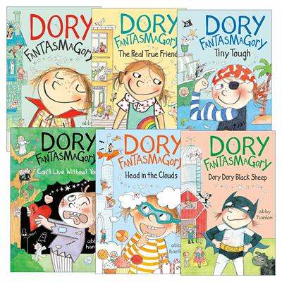 英文原版 Dory Fantasmagory 爱幻想的多莉系列1-6册 儿童章节桥梁故事书 幻想小说 英文版 进口英语原版书籍