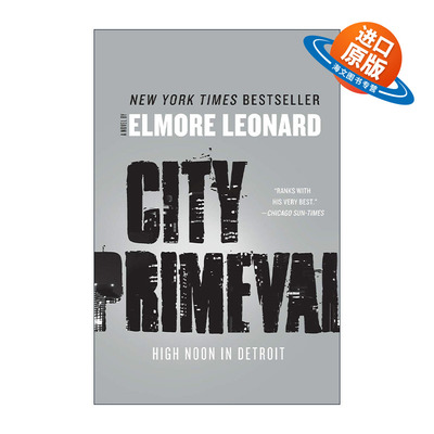 英文原版 City Primeval 火线警探 影视原著 埃尔莫·伦纳德 英文版 进口英语原版书籍