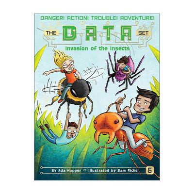 英文原版 Invasion of the Insects 科学小组6 科学冒险章节书 英文版 进口英语原版书籍