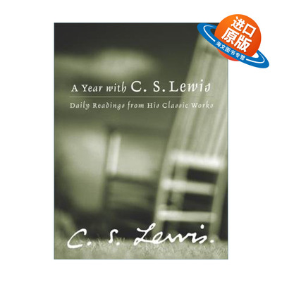 英文原版 A Year with C. S. Lewis 从岁首到年终 刘易斯经典选粹 精装 英文版 进口英语原版书籍